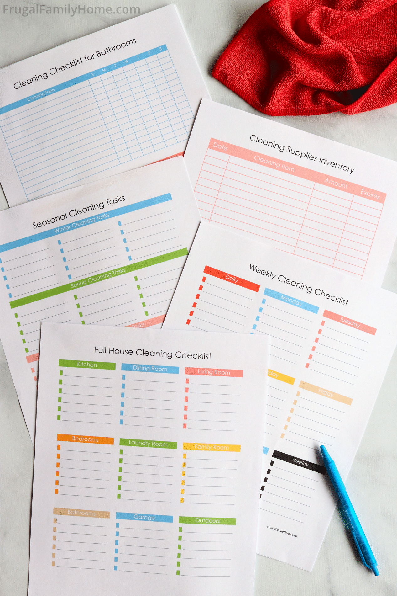 The Chaos to Calm Life Planner – Frugal Family Home LLC
