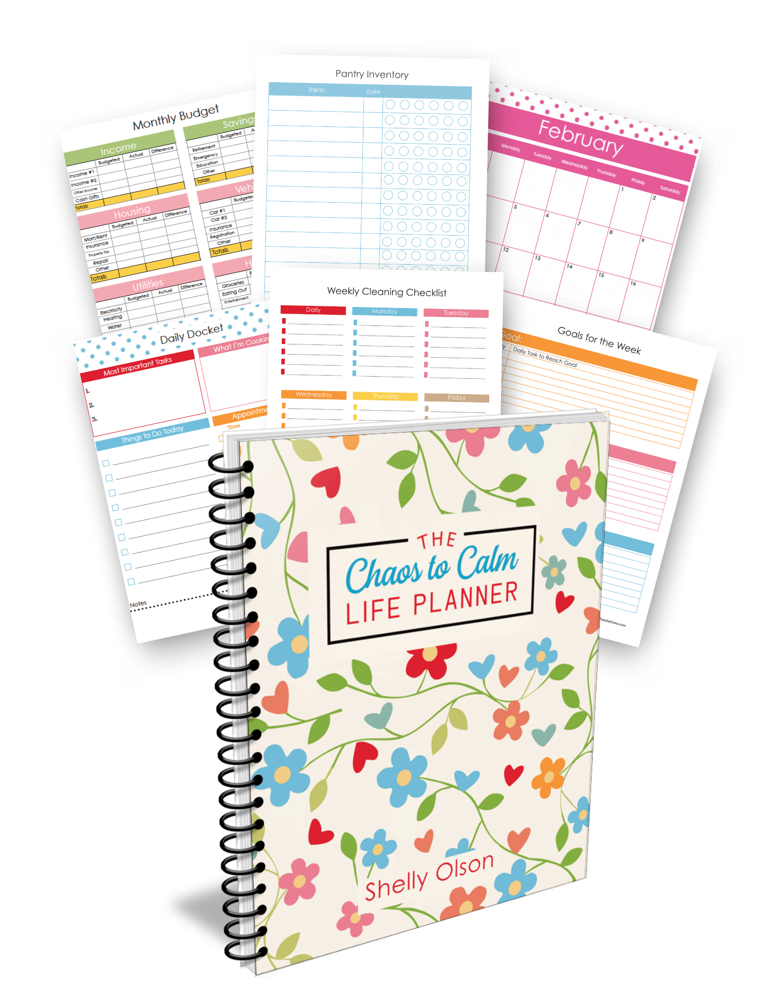 The Chaos to Calm Life Planner – Frugal Family Home LLC